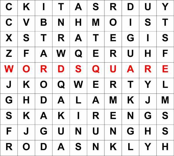 Wordsquare Geografi 1 | Guru Geografi MAN 1 Gunungkidul DIY