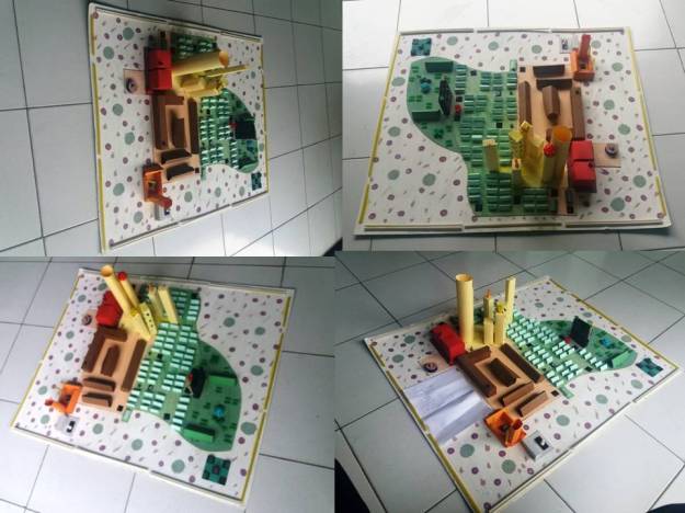 Karya Siswa – Maket Keruangan Kota Menurut Teori Inti Ganda | Guru ...