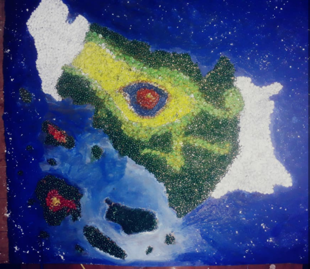 Karya Siswa – Peta Timbul 01 | Guru Geografi MAN 1 Gunungkidul DIY