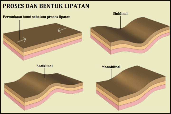 Tenaga Endogen – Tektonisme – Lipatan (Folded) – Guru Geografi MAN 1 ...