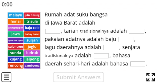 Relaksasi Kegiatan Pembelajaran Dengan Aplikasi Wordwall | Guru Geografi MAN 1 Gunungkidul DIY