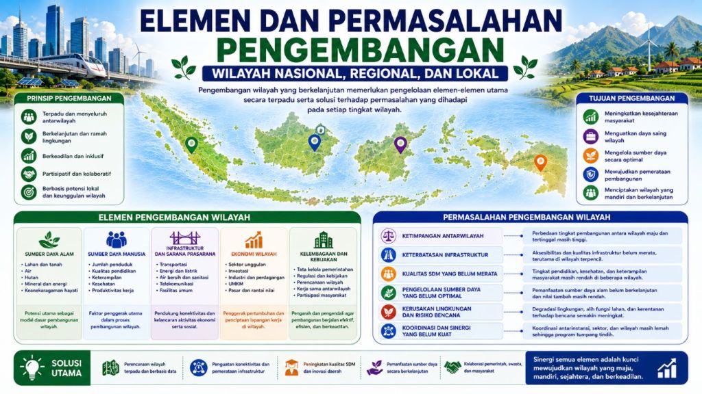 Elemen dan Permasalahan Pengembangan Wilayah – Guru Geografi MAN 1 ...